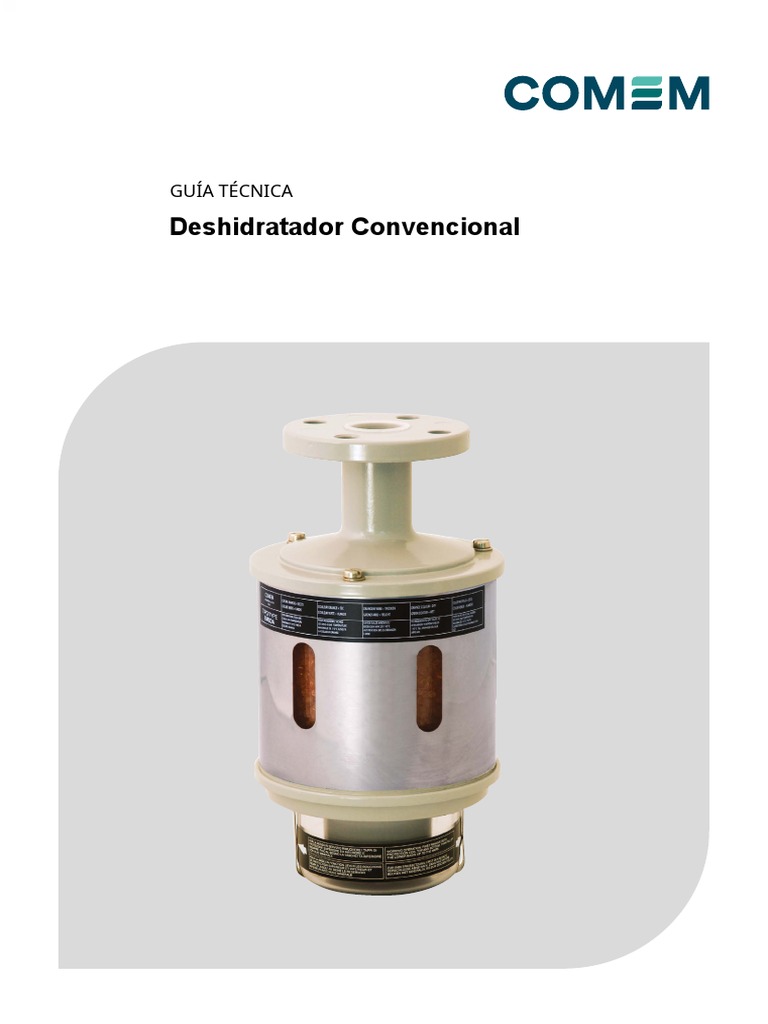 Guia Técnica - Deshidratador Convencional ABB - COMEM | PDF | Materiales | Química