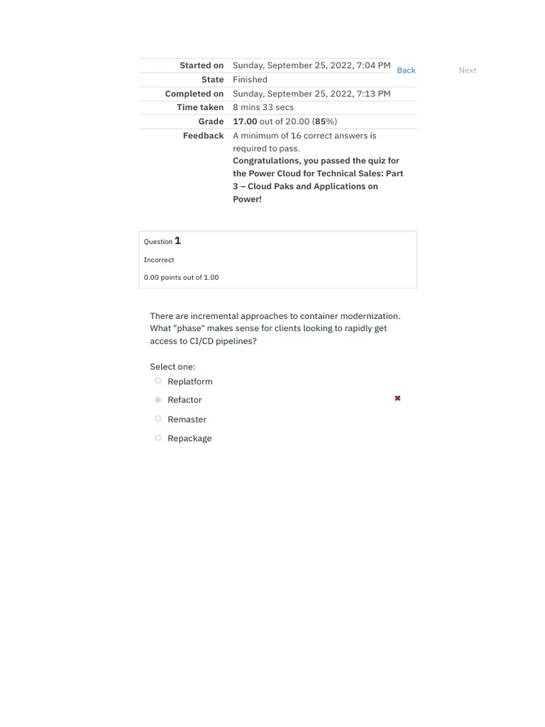 Quiz - Attempt Review | PDF | Cloud Computing | Microsoft Azure Quiz - Attempt Review | PDF | Cloud Computing | Microsoft Azure