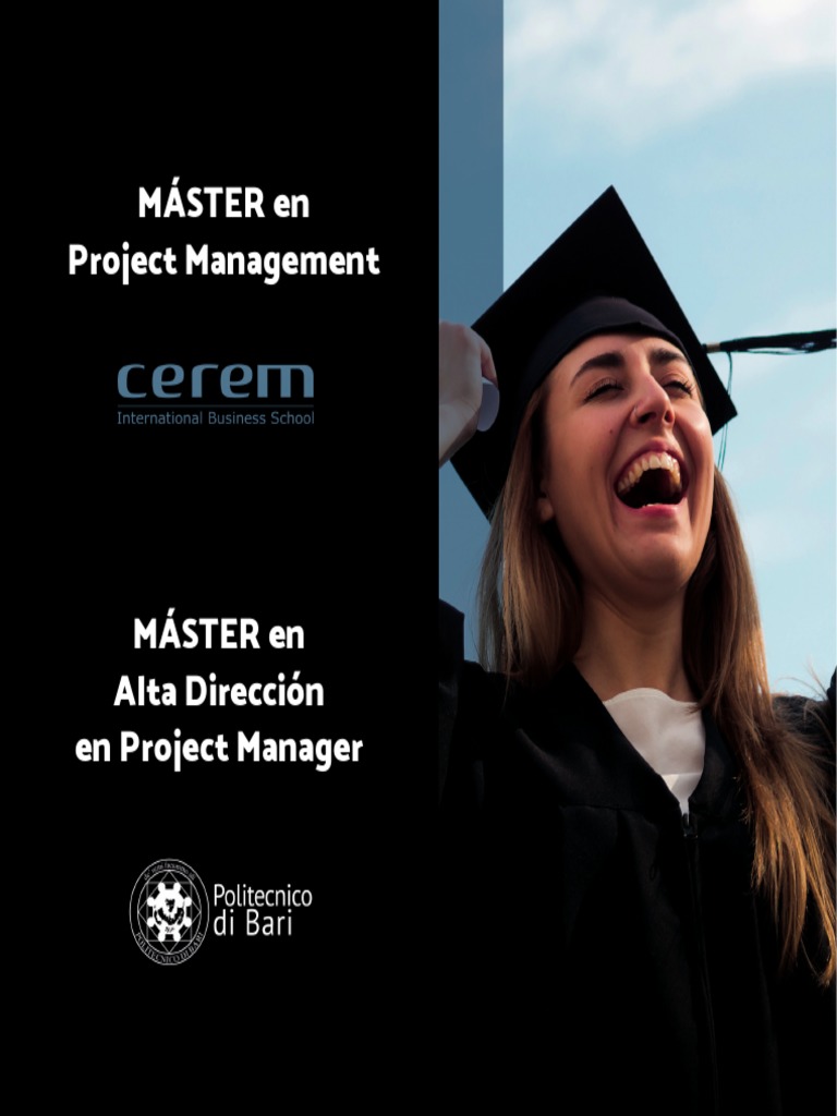 Master Project Management | PDF | Máster en Administración de Empresas ...