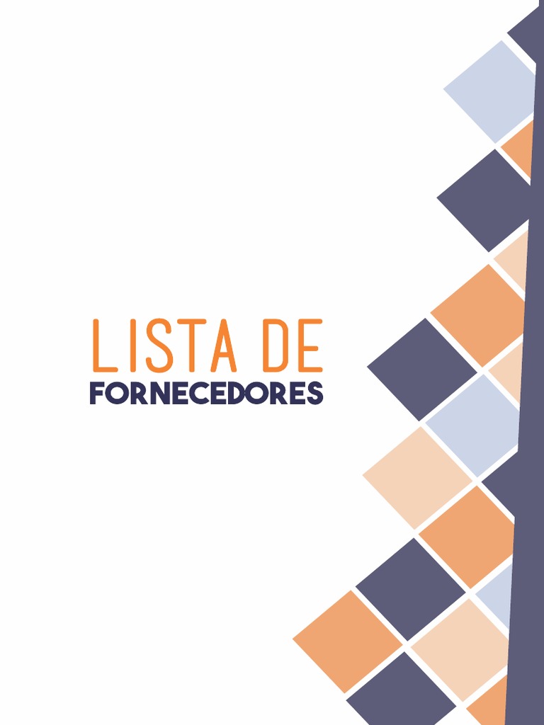 Lista de Fornecedores 2019 | PDF | Brasil