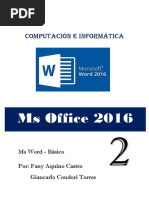 Manual de WORD 2021 | PDF | Microsoft Word | Microsoft Office