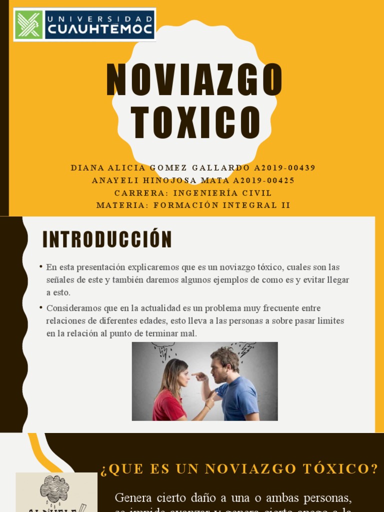 Noviazgo Toxico | PDF