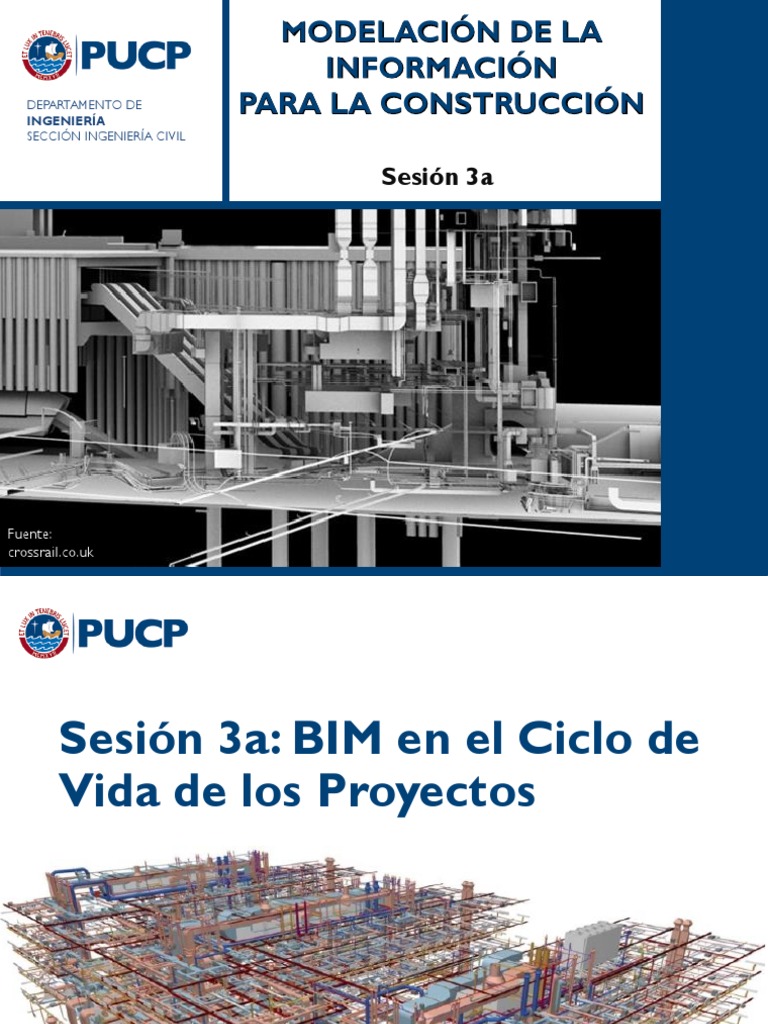 Sesión 3a BIM en El Ciclo de Vida de Proyectos | PDF | Economias ...