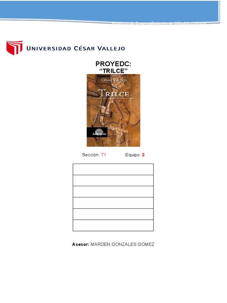 TRILCE | PDF | Academia