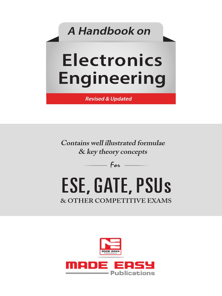 26 - A Handbook On Electronics Engineering | PDF | Amplifier | Modulation