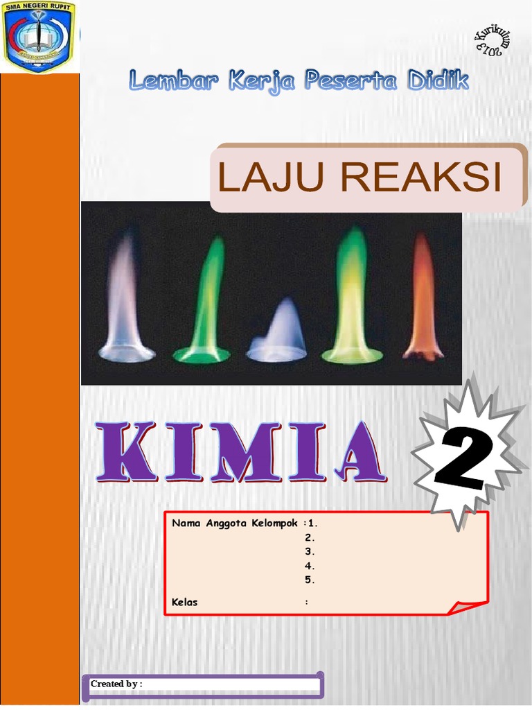 LKPD PJBL Laju Reaksi | PDF