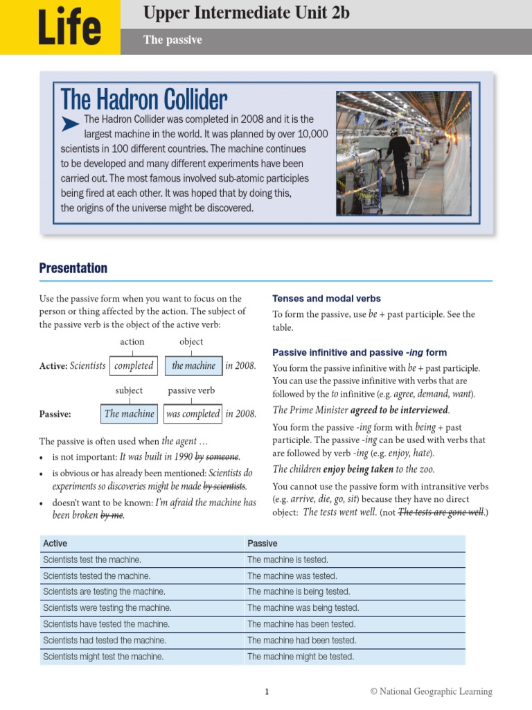 Upper-Intermediate GW 02b | PDF | Verb | Languages