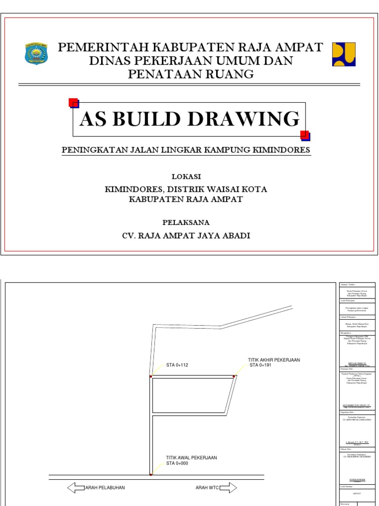 As Build Drawing | PDF