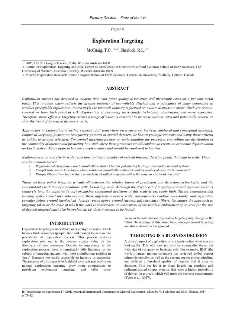 State of The Art Exploration Targeting | PDF | Petroleum Reservoir | Uncertainty