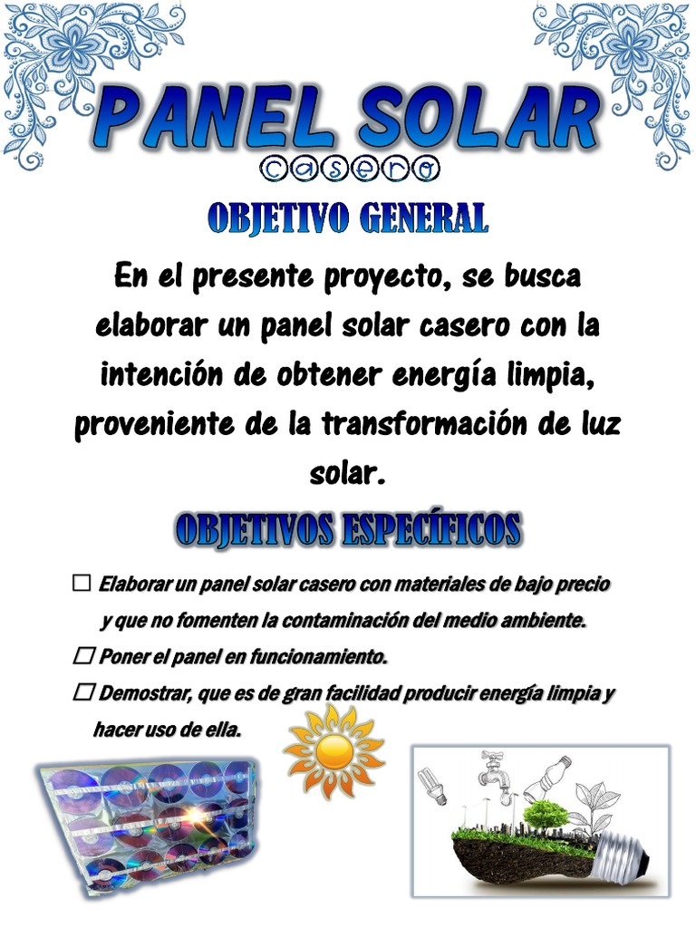 Panel Solar Casero | PDF
