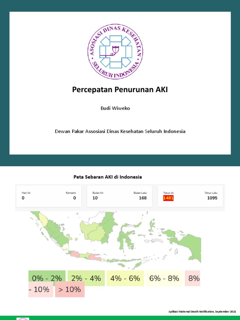 Strategi Penurunan AKI di Indonesia | PDF