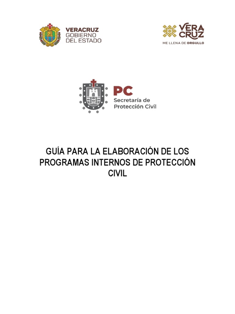 Guía-PIPC 2022 Agosto | PDF | Defensa Civil | Planificación