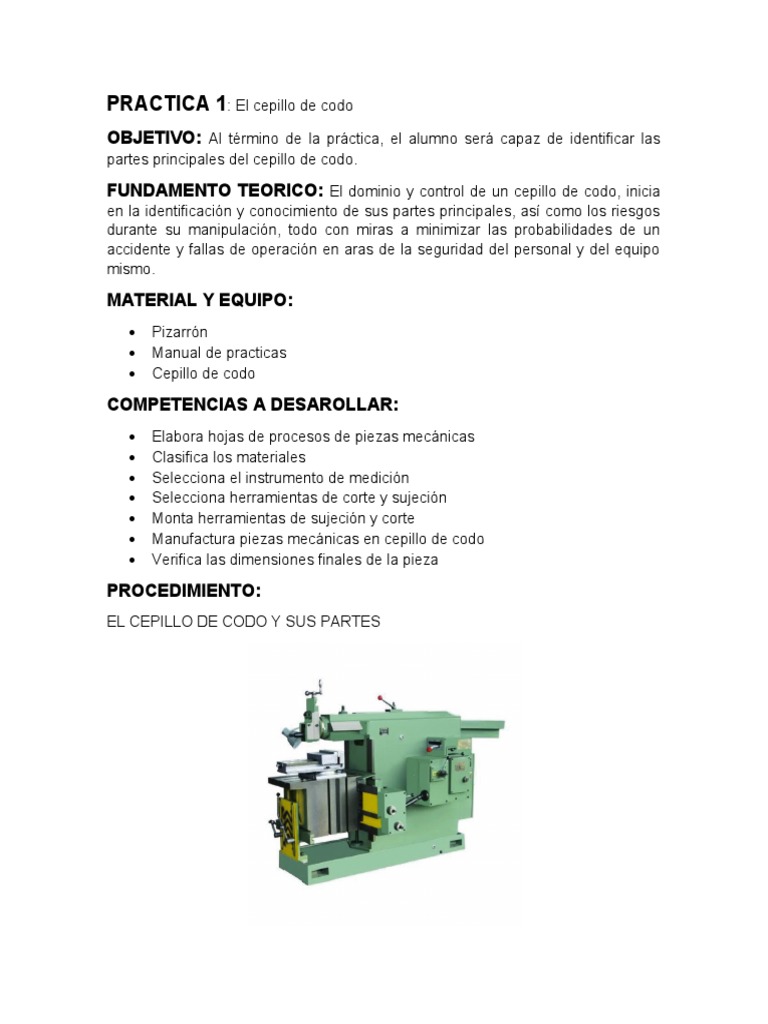 Practica 1 | PDF | Herramientas | Bienes manufacturados