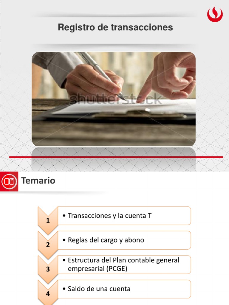 Contabilidad - Registro de Transacciones | Descargar gratis PDF | Contabilidad | Economias