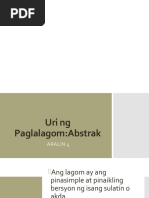 Kahulugan NG Abstrak | PDF