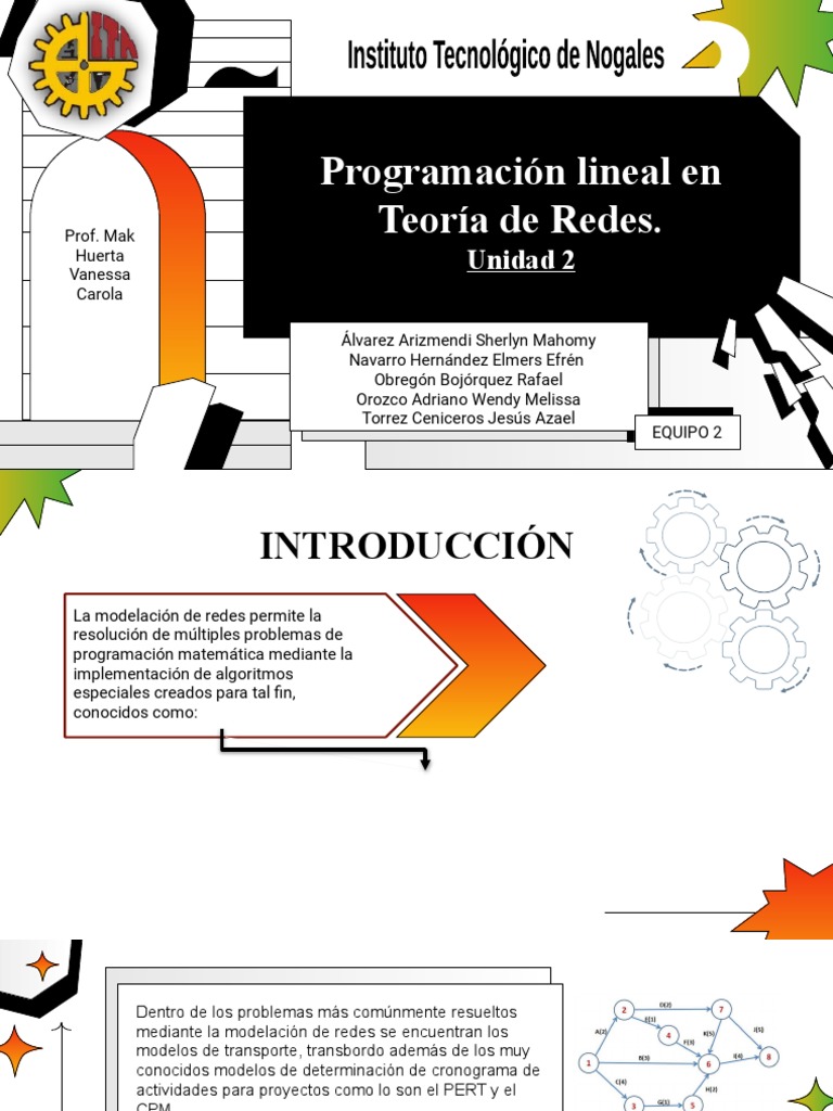 Programacion Lineal en Teoria de Redes | PDF | Función (Matemáticas) | Matemáticas Aplicadas