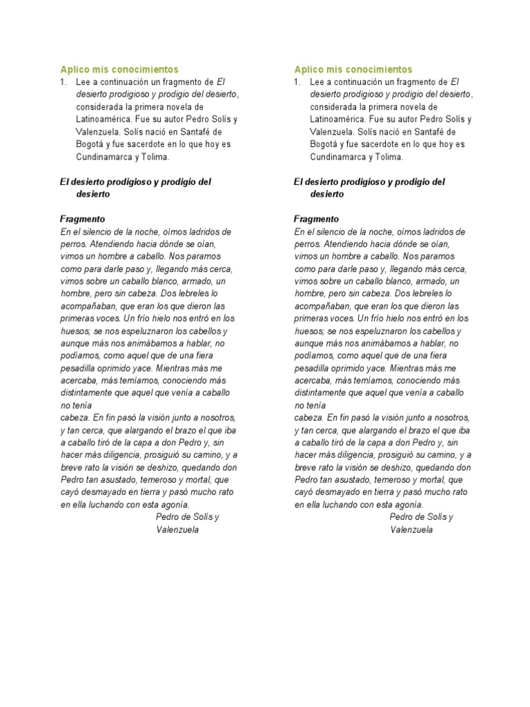 Actividad Octavo II P | PDF