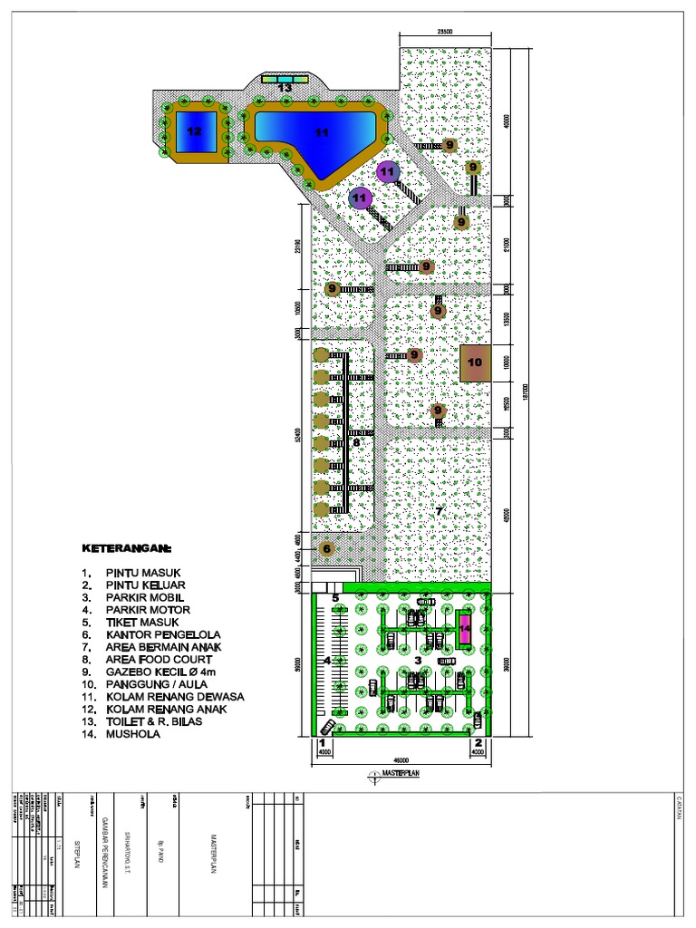Desain Masterplan | PDF