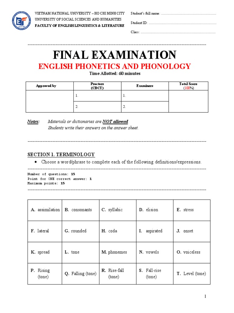 Phonetics and Phonology - Sample | PDF | Syllable | Consonant