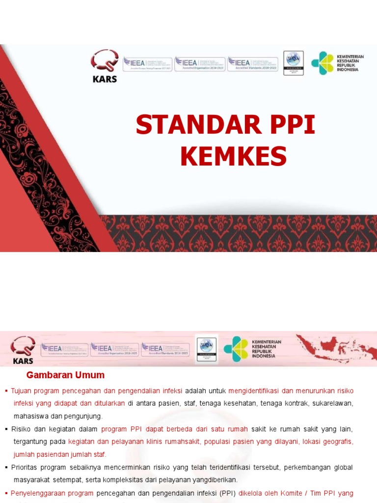 PPI Dalam Akreditasi Rumah Sakit | PDF | Pengembangan Diri | Sains & Matematika