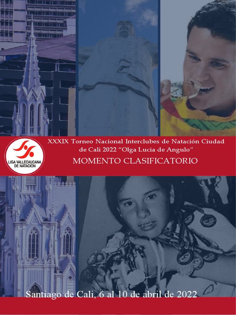 XXXIXTorneo Nacional Interclubes de Natación Ciudad de Cali 2022 "OLGA ...
