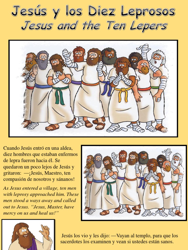 Jesús y los Diez Leprosos - Jesus and the Ten Lepers