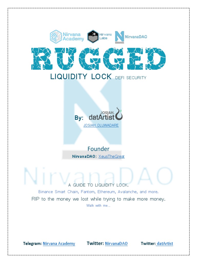 Rugged Liquidity Lock. | PDF | Distributed Computing | Information Technology
