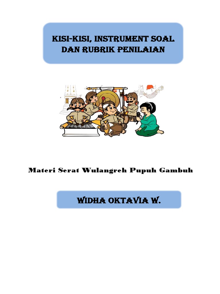 Instrumen, Kisi-Kisi Dan Rubrik PPL 2 | PDF