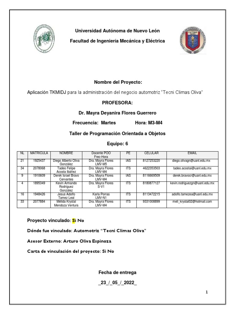 Ejemplo-EQ6-TKMIDJ-Documentacion Proyecto | PDF | Aplicación movil ...