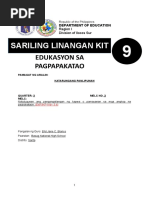 ESP 9 Q3 Week 1 | PDF