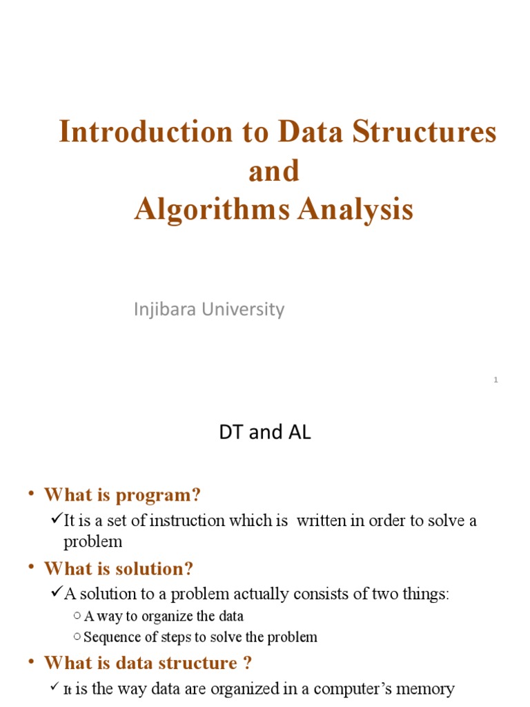 Data Structure And Algorithm All Pdf Pointer Computer Programming