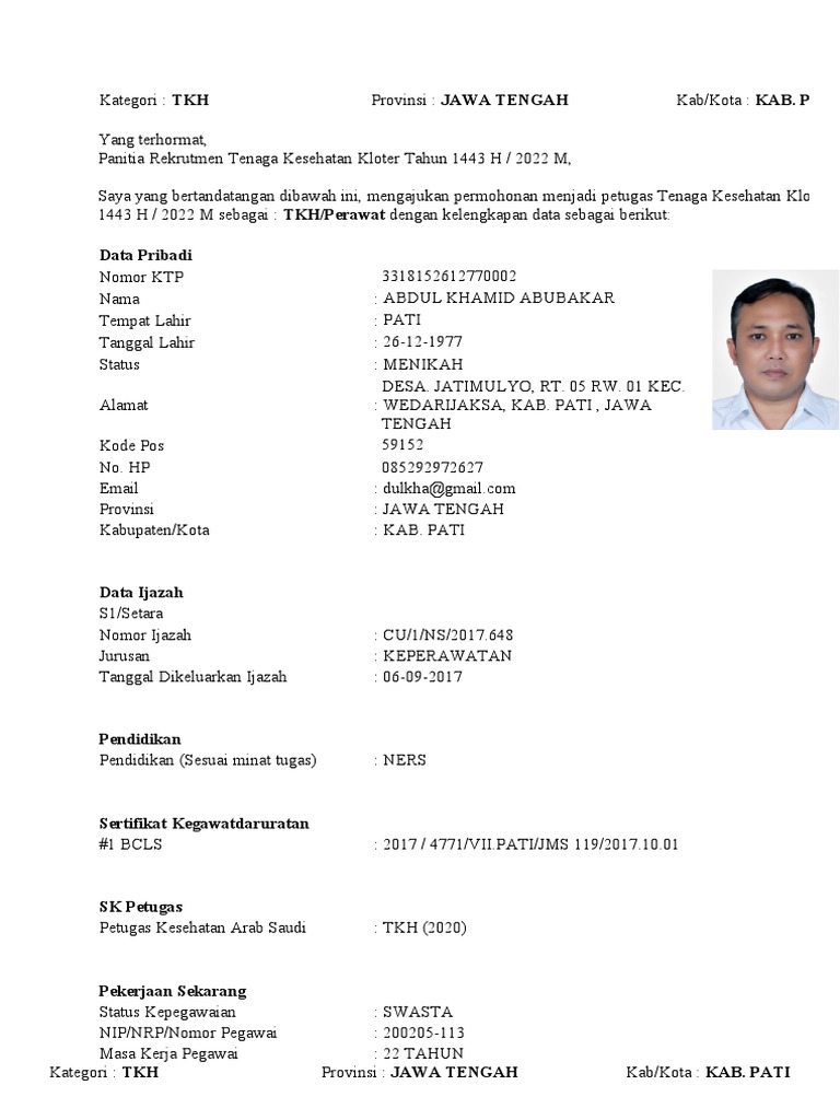 Efiliing TKH 2021 Word | PDF