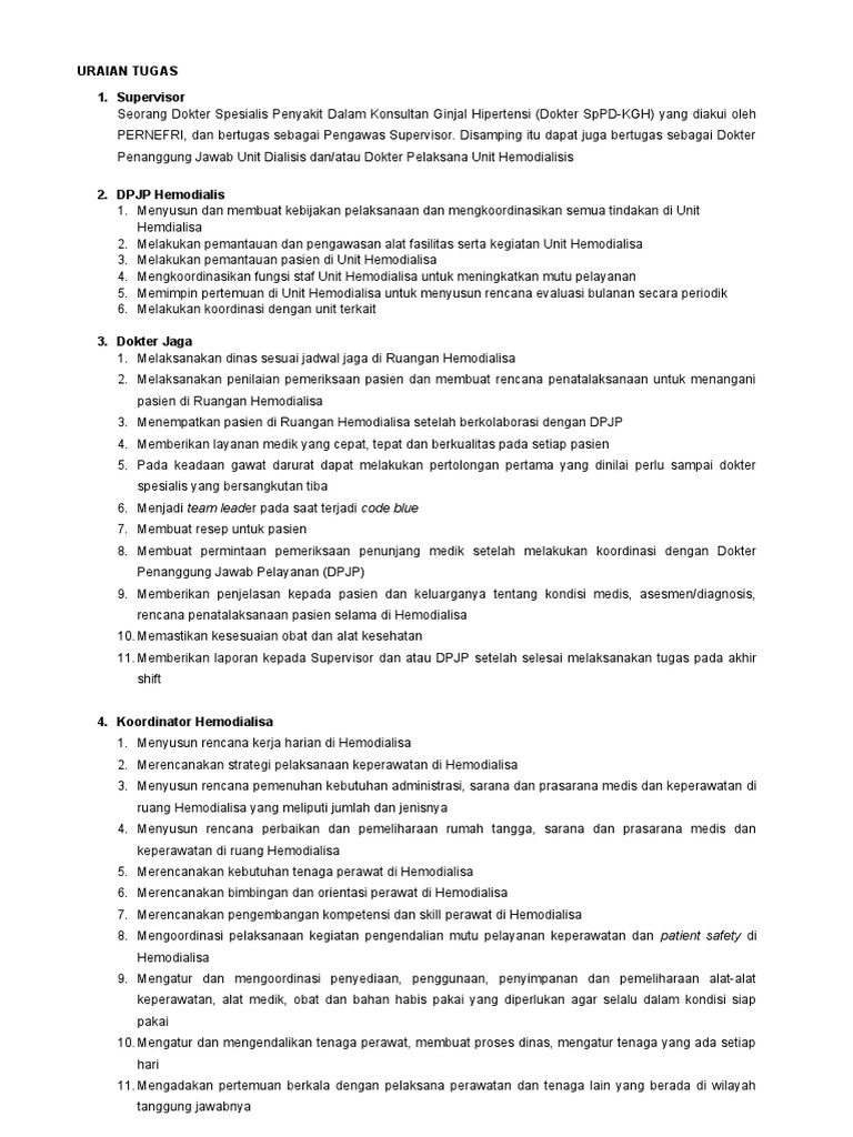 Uraian Tugas HD 1 | PDF