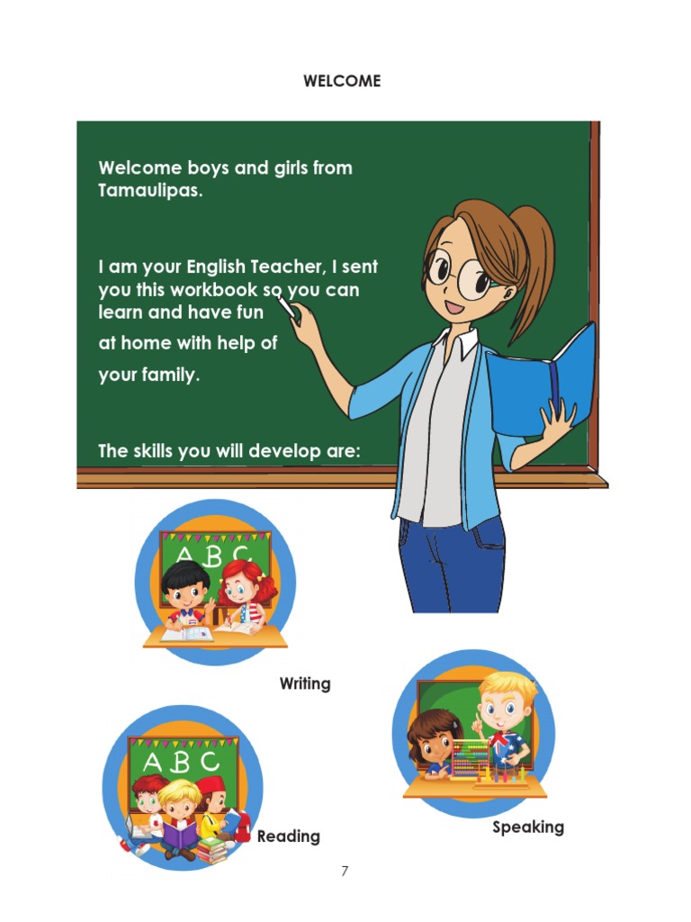 Cuadernillo Primer Grado Ingles | PDF