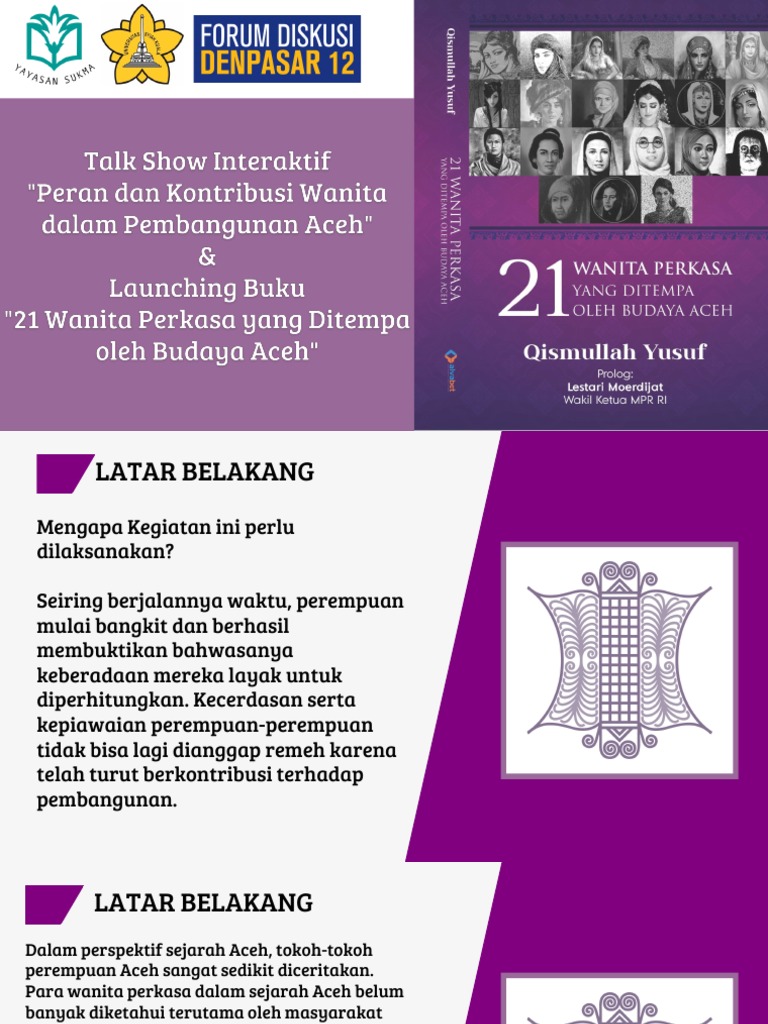 Proposal Talkshow Interaktif Dan Launching Buku | PDF