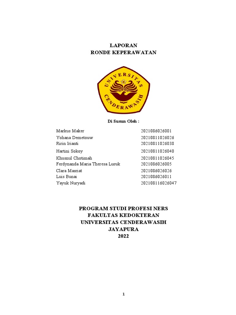 Proposal-Ronde-Keperawatan RBP (Revisi) | PDF