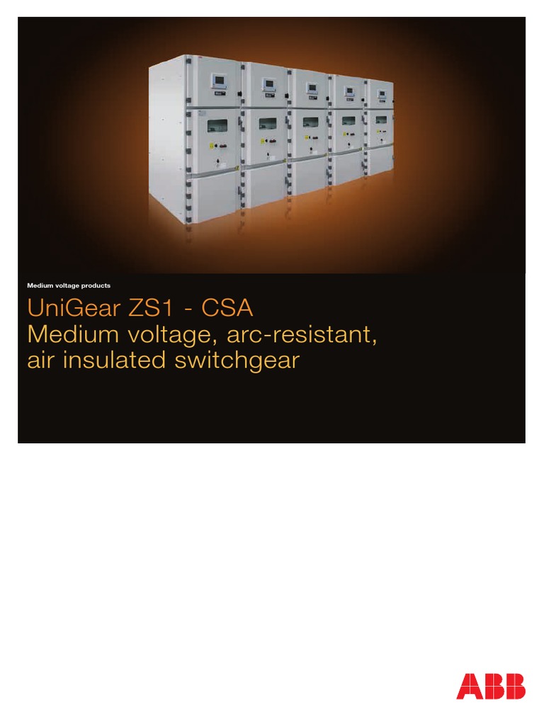 Catalogue - UG ZS1 - CSA - RevA | PDF | Insulator (Electricity) | Switch