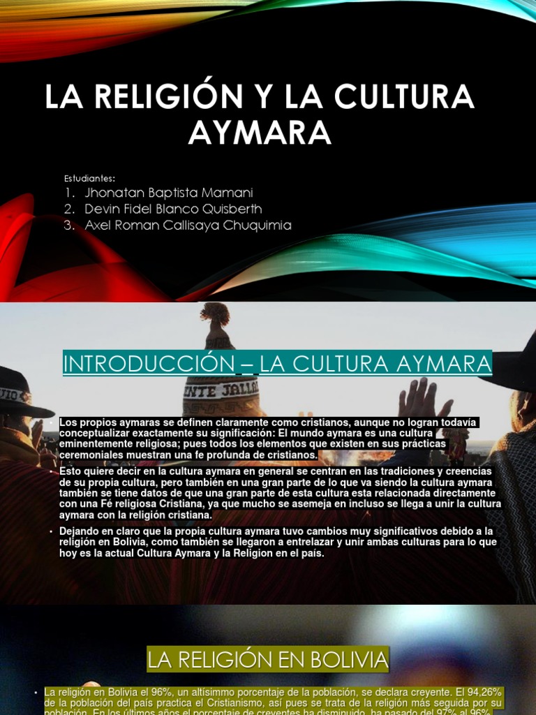 La Religión y La Cultura Aymara | PDF | Bolivia