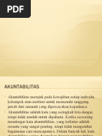 Agenda II - Nilai-Nilai Dasar ASN - Akuntabel | PDF