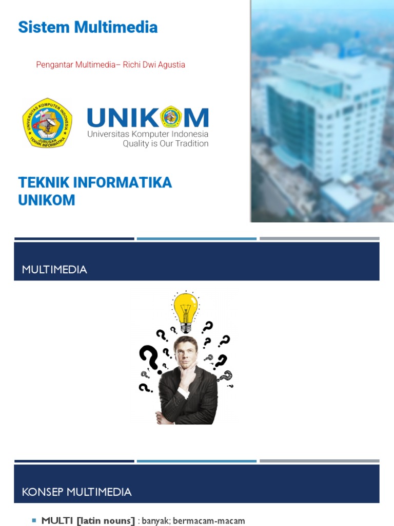 Pertemuan 2 - Pengantar Multimedia | PDF