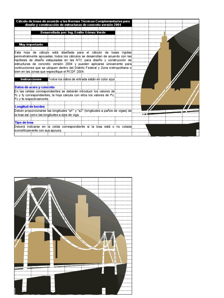 Calculo de Losa Maciza NTC2004 | Descargar gratis PDF | Acero | edificio Calculo de Losa Maciza NTC2004 | Descargar gratis PDF | Acero | edificio