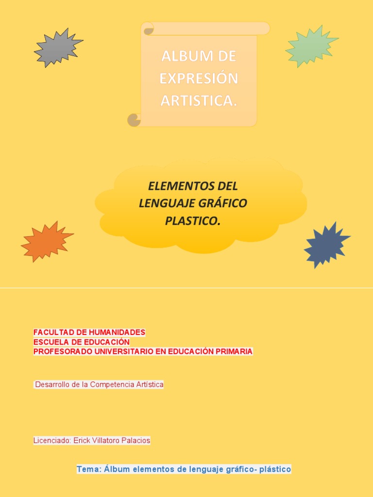 Album de Elementos Del Lenguaje Gráfico - Plastico. | PDF | Color | Óptica