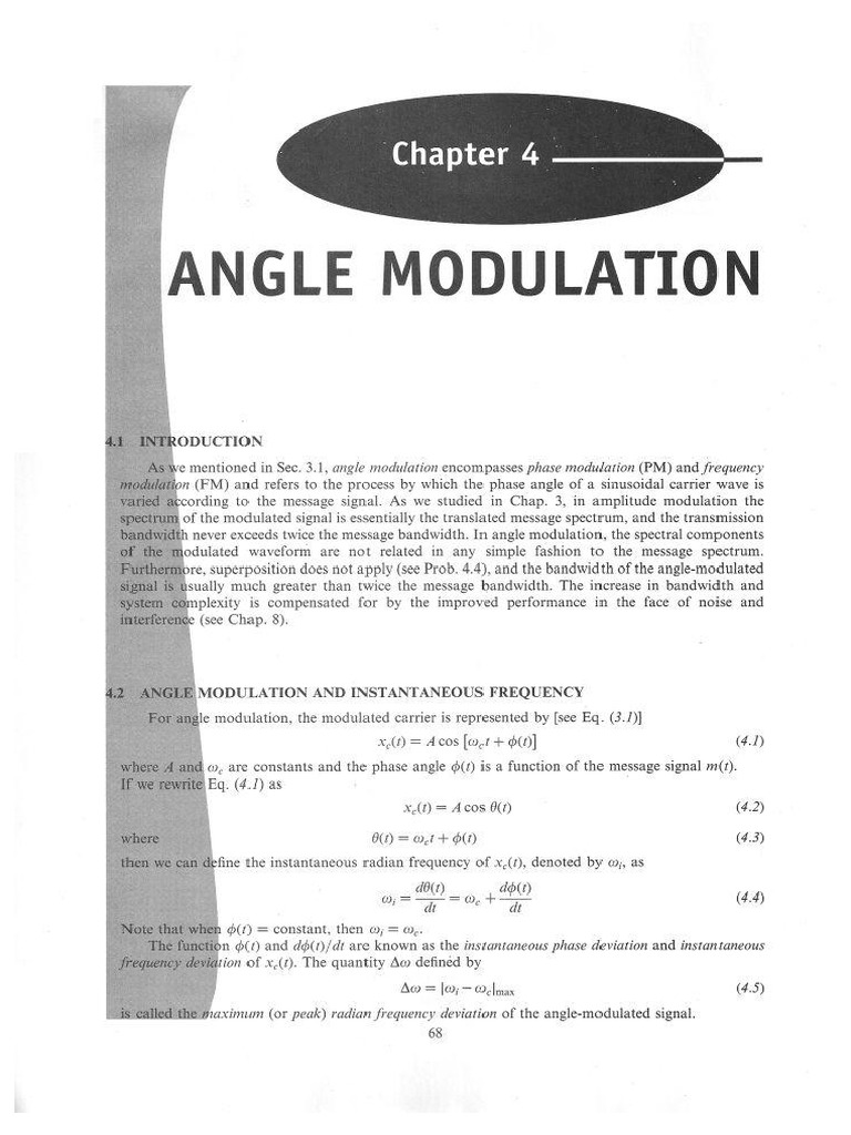 04 Angle Modulation | PDF