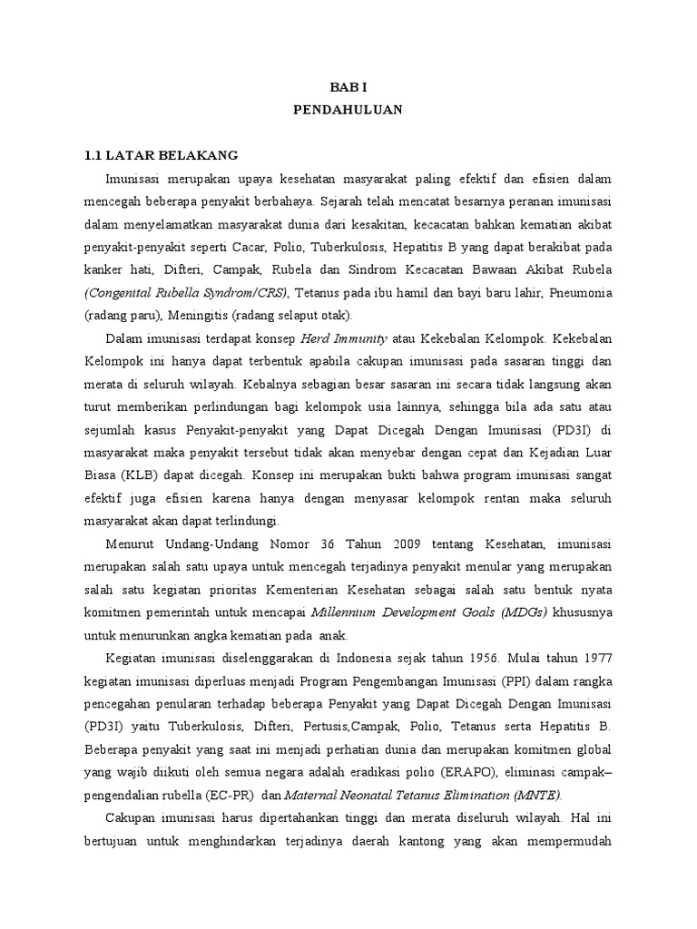 Pedoman Imunisasi Akre | PDF