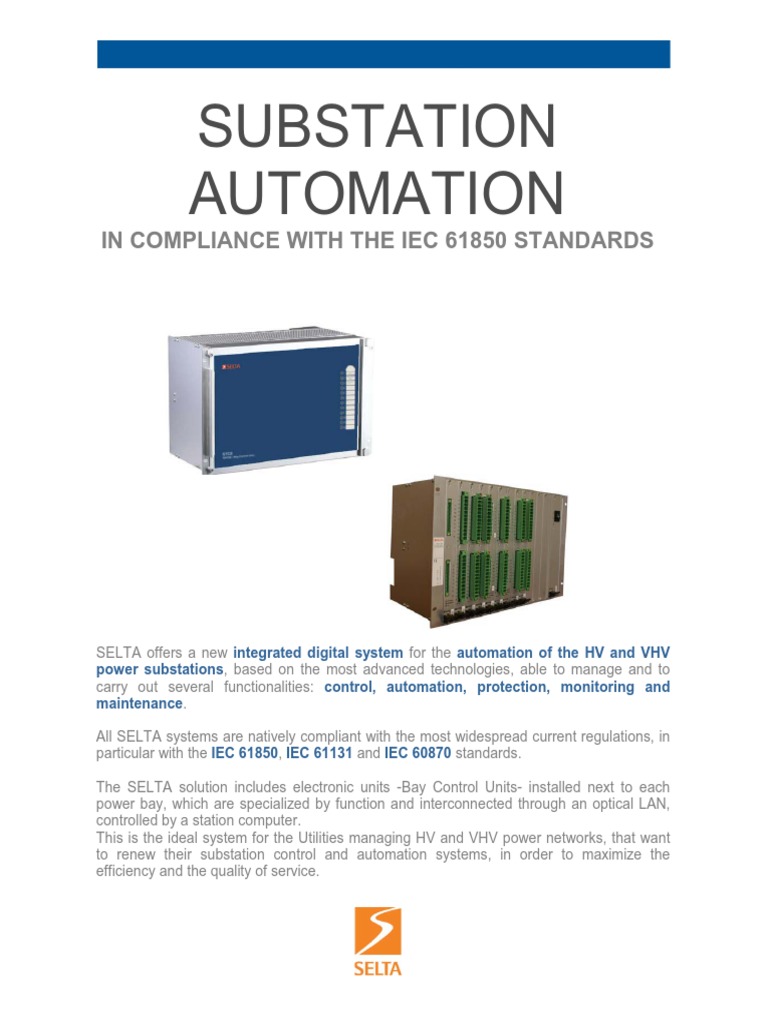 Brochure IED IO | PDF | Computer Network | Automation