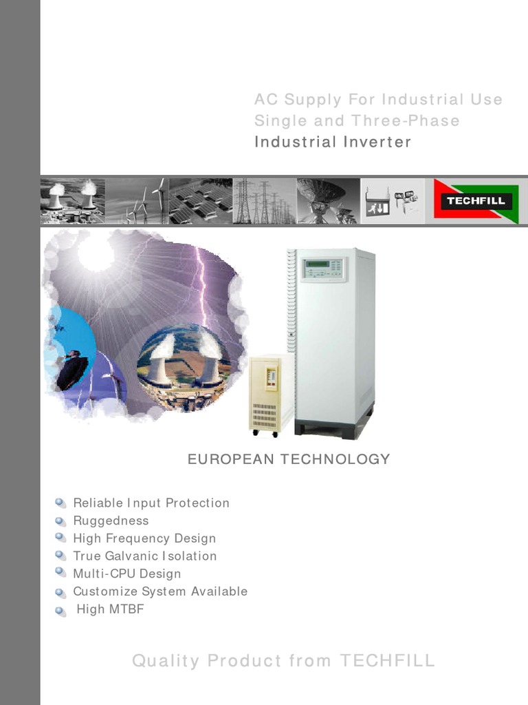Inverter - Techfill | PDF | Power Inverter | Power Supply