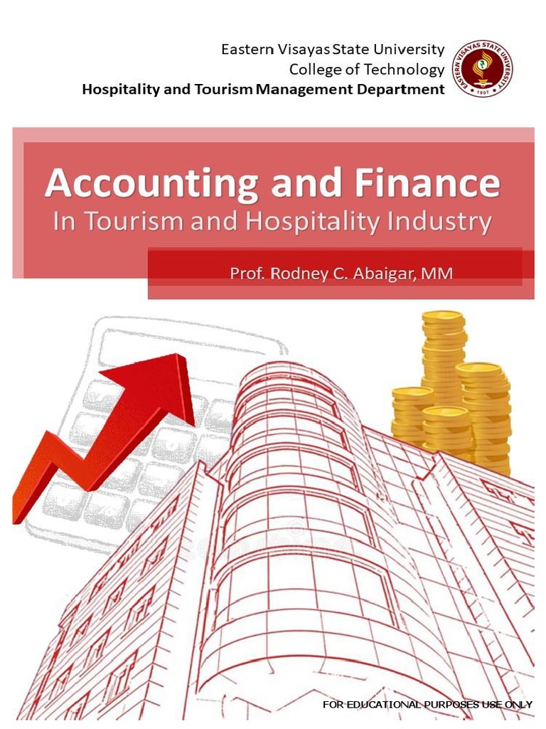 Accounting and Finance in Hospitality and Tourism Industry | PDF ...