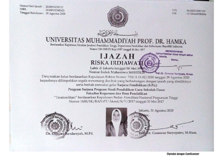 Ijazah Riska | PDF
