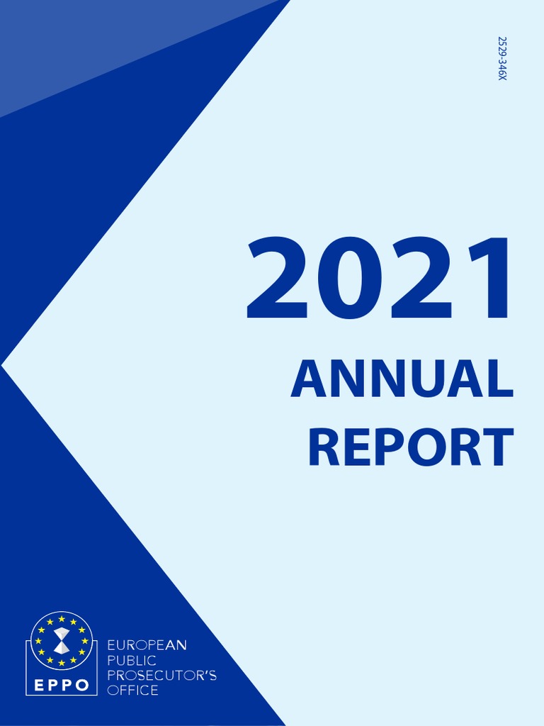 Eppo Annual Report 2021 Pdf European Union Prosecutor