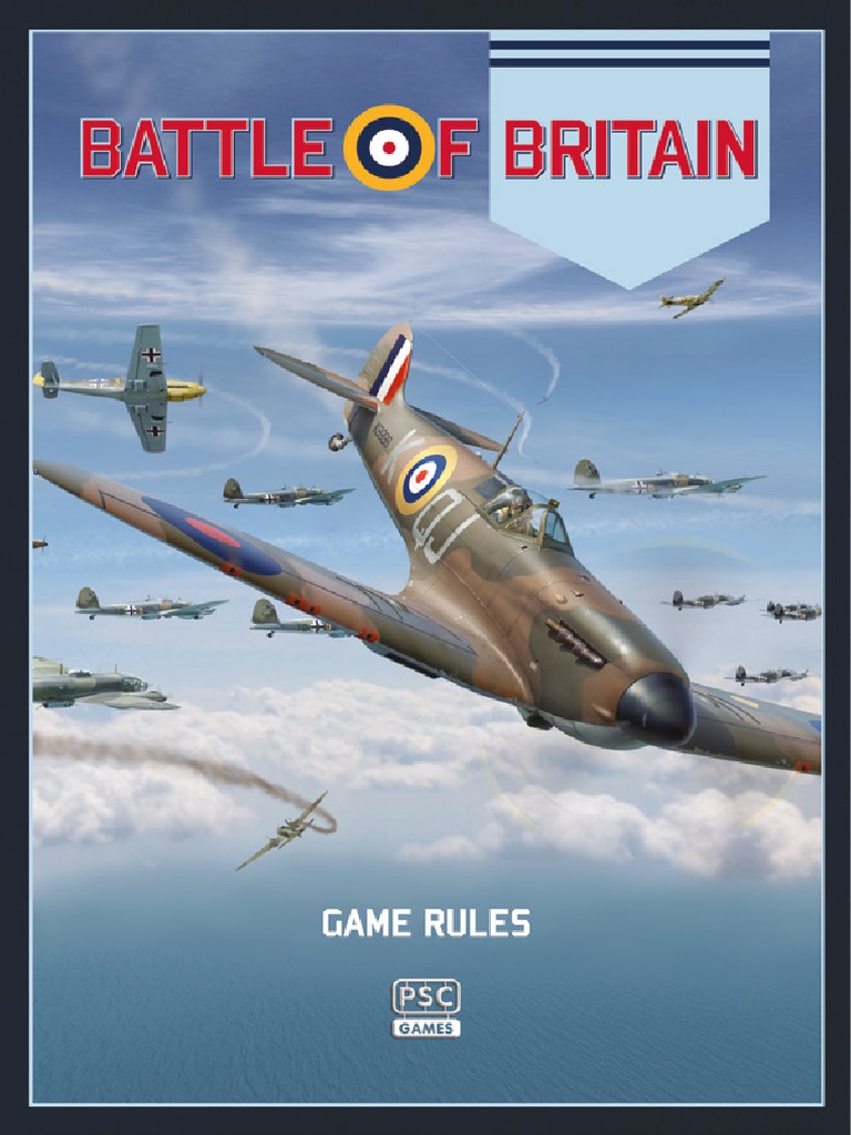 PSC BoB Rules V4 | PDF | Battle Of Britain | Luftwaffe